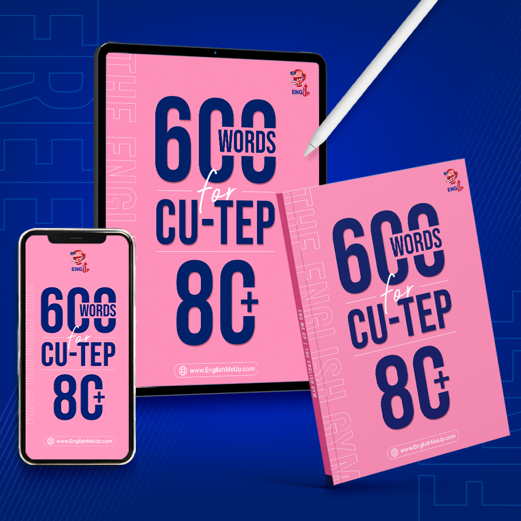 Free! 600 Essential Words for CU-TEP คำศัพท์ออกสอบ CU-TEP