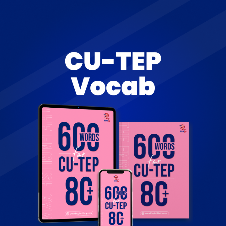 Free! 600 Essential Words for CU-TEP คำศัพท์ออกสอบ CU-TEP